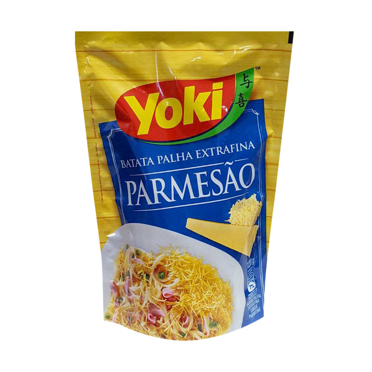 Batata Frita Palha Yoki Sabor Parmesão Extra Fina 120g | Carrefour Batata Frita Palha Yoki Sabor Parmesão Extra Fina 120g | Carrefour
