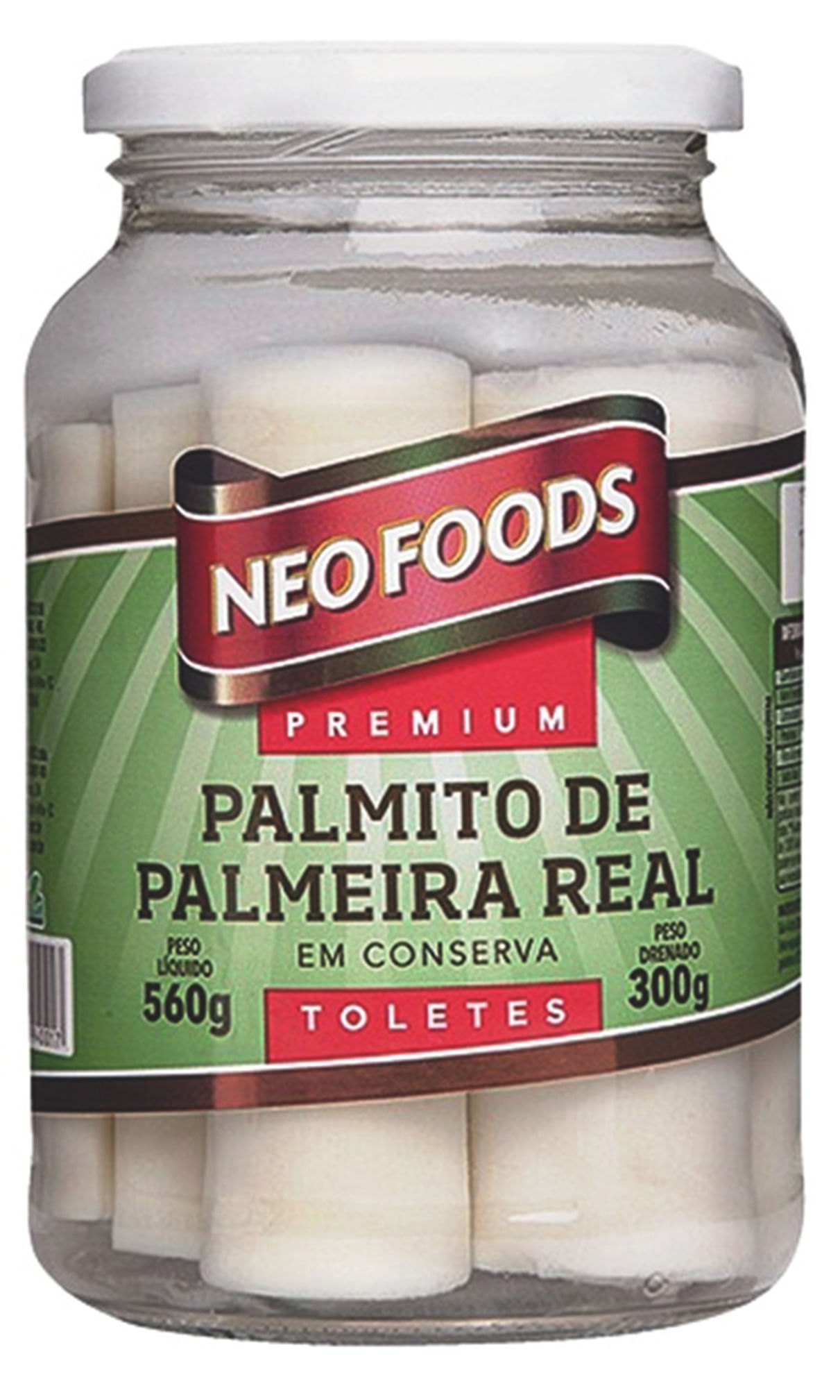 Palmito Palmeira Real Toletes Neo Foods 300g | Carrefour