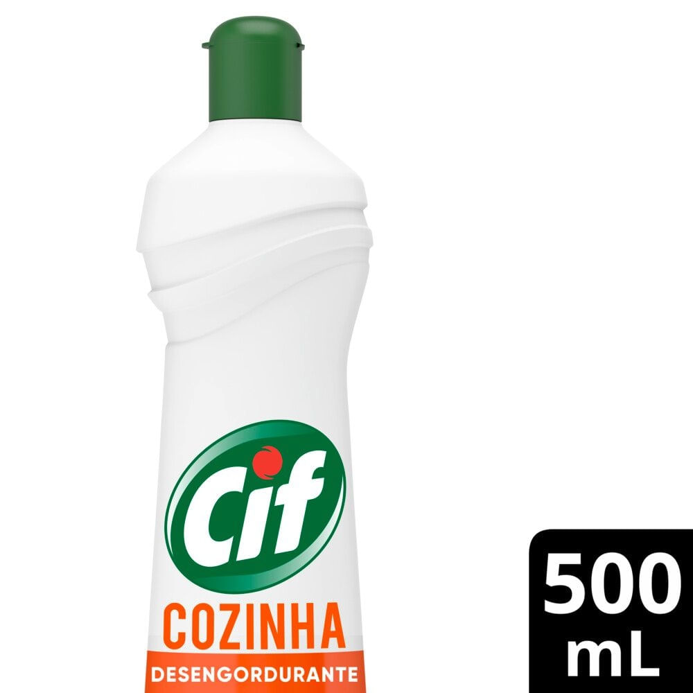 Limpador Especialista Cif Desengordurante para Cozinha Squeeze 500 ml ...