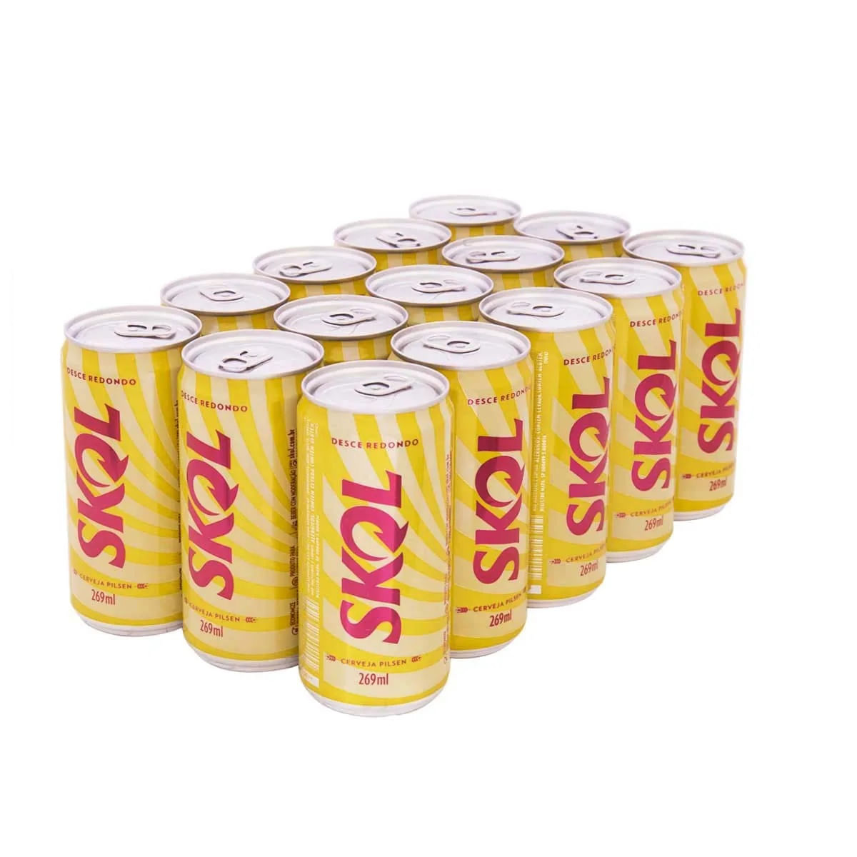 Cerveja Skol Pilsen Lata 269ml Pack C/15 | Carrefour Cerveja Skol Pilsen Lata 269ml Pack C/15 | Carrefour