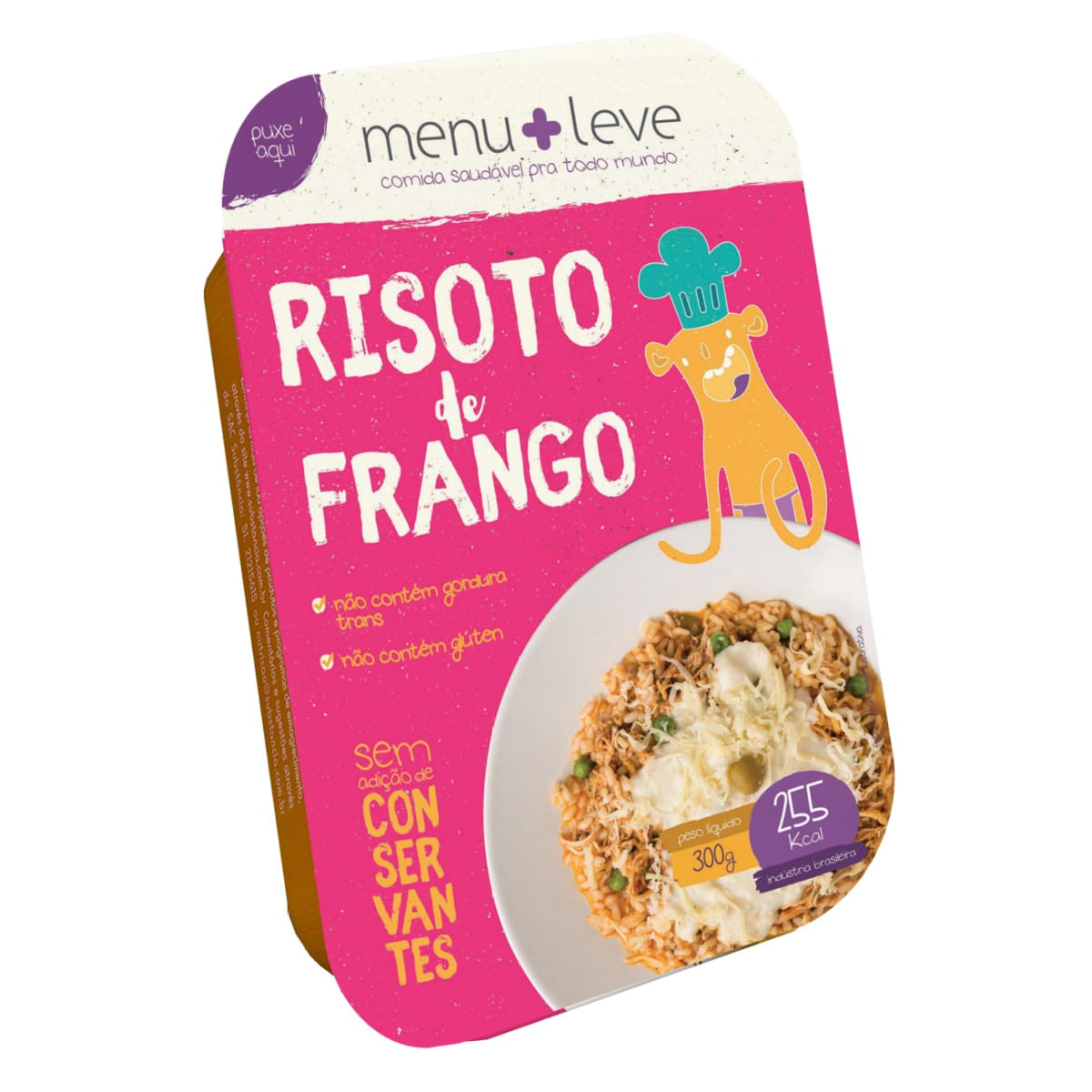 Risoto de Frango Congelado Menu Mais Leve 300 g | Carrefour