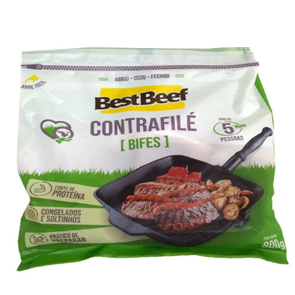 Bife Contra Filé Bovino Congelado Best Beef 800 g | Carrefour
