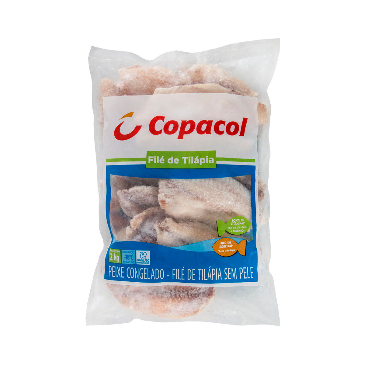 Filé de Tilápia Copacol 2Kg - Carrefour